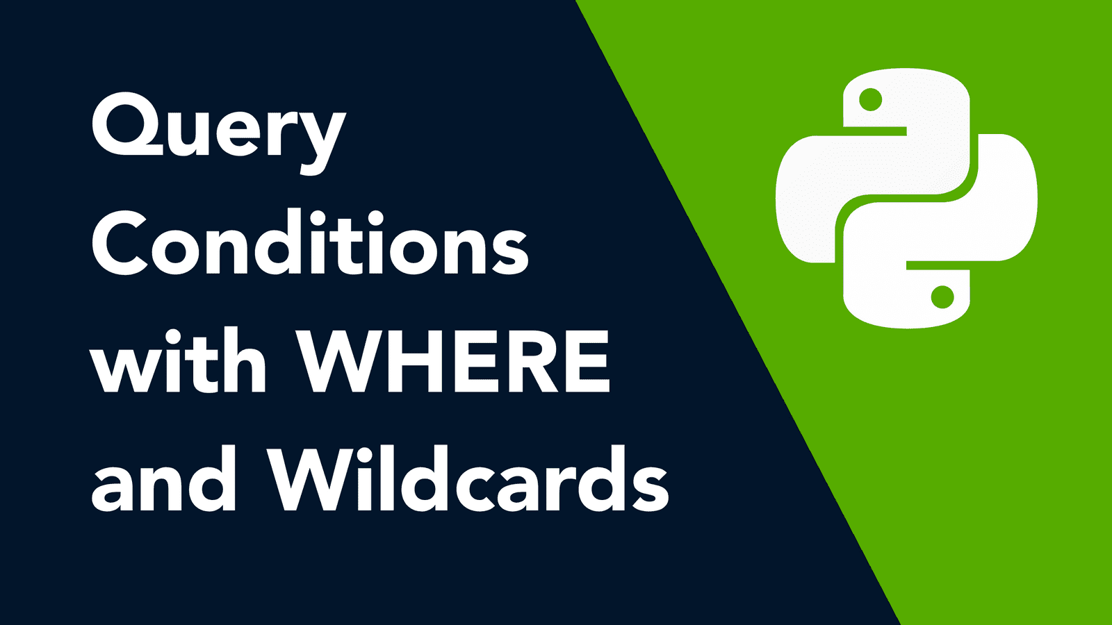 Python and MySQL | The Codex