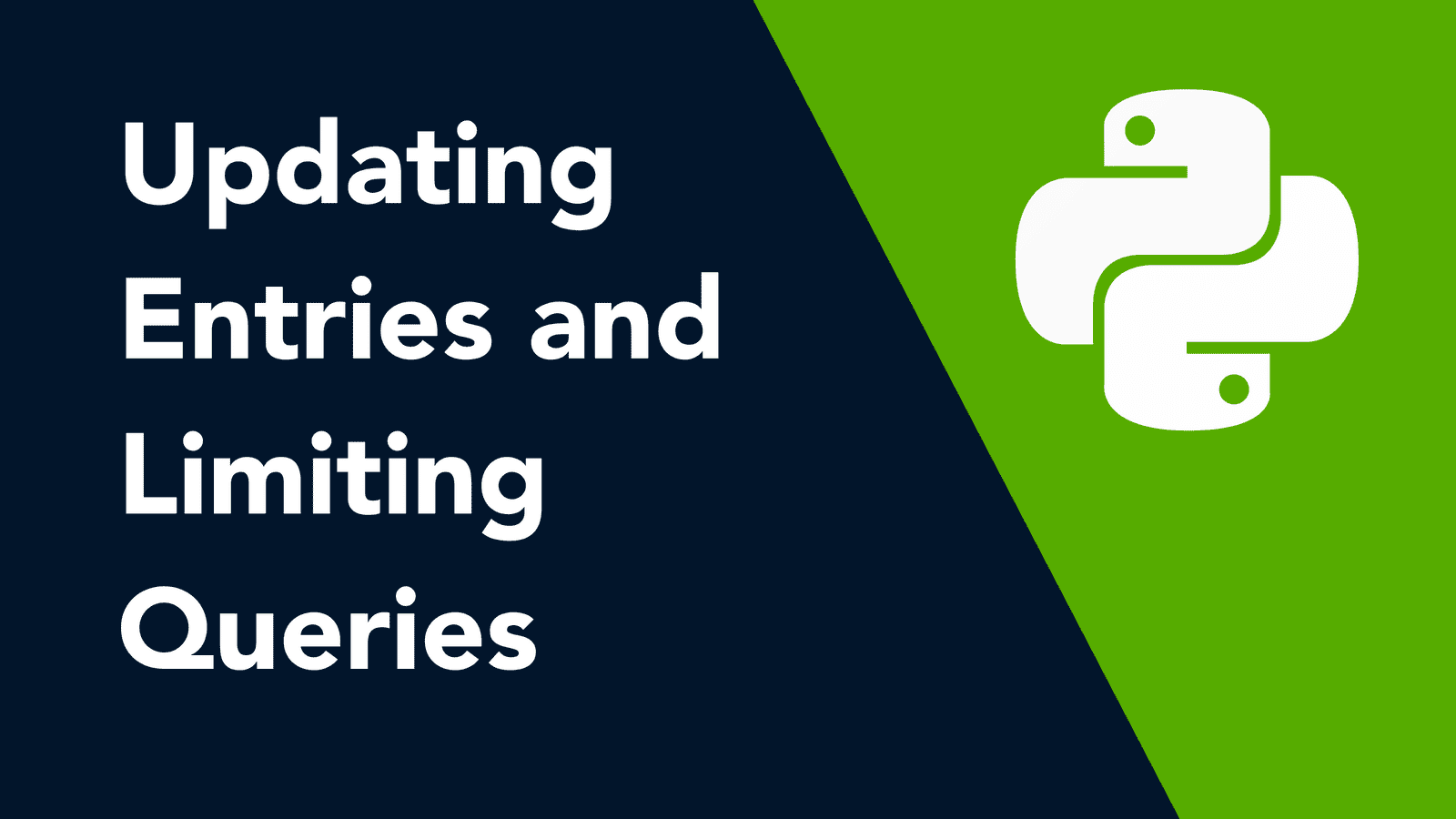 Python and MySQL | The Codex